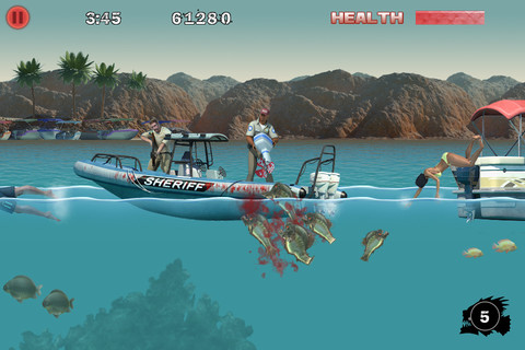 TWC Games Unleashes PIRANHA 3DD For iOS And Android - We Are Movie Geeks